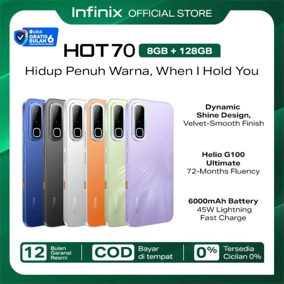 Infinix 50 Mp RAM 8 128 🔥 Harga & Spesifikasi Terbaru Juni 2026