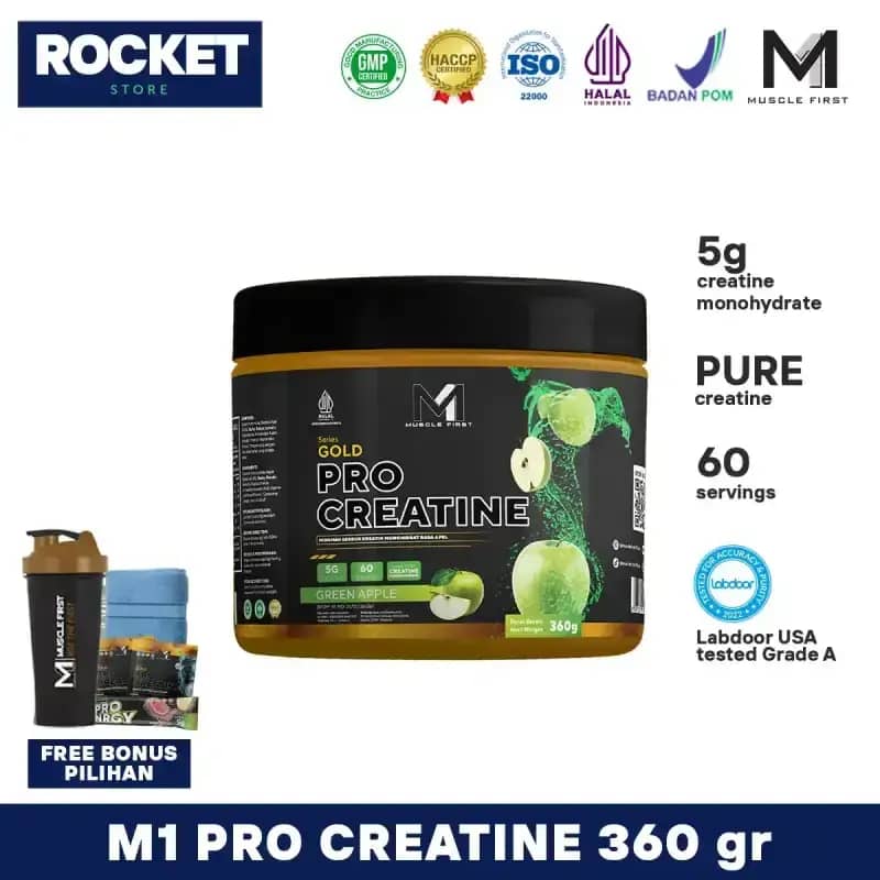 Jual Suplemen Creatine Monohydrate 🏷️ 100% Original, Harga & Kualitas ...