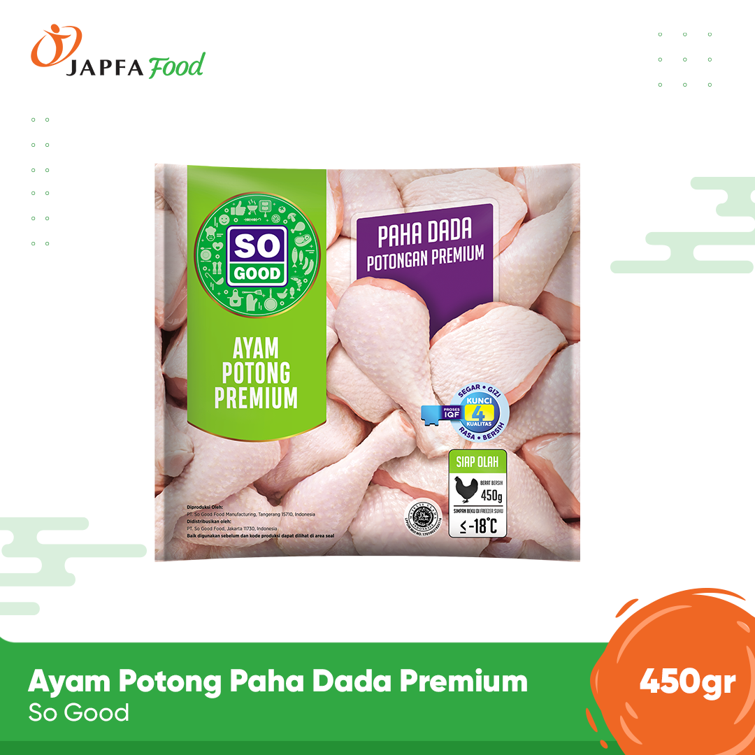 Promo So Good Ayam Potong Paha Dada Premium 450gr Diskon 32% Di Seller ...