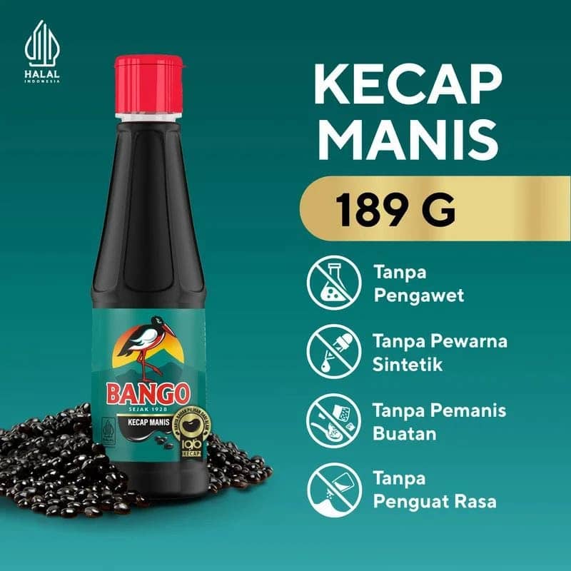 Promo [bundle Hemat] - Bango Kecap Manis 950 G/ 735 Ml + Bango Botol ...