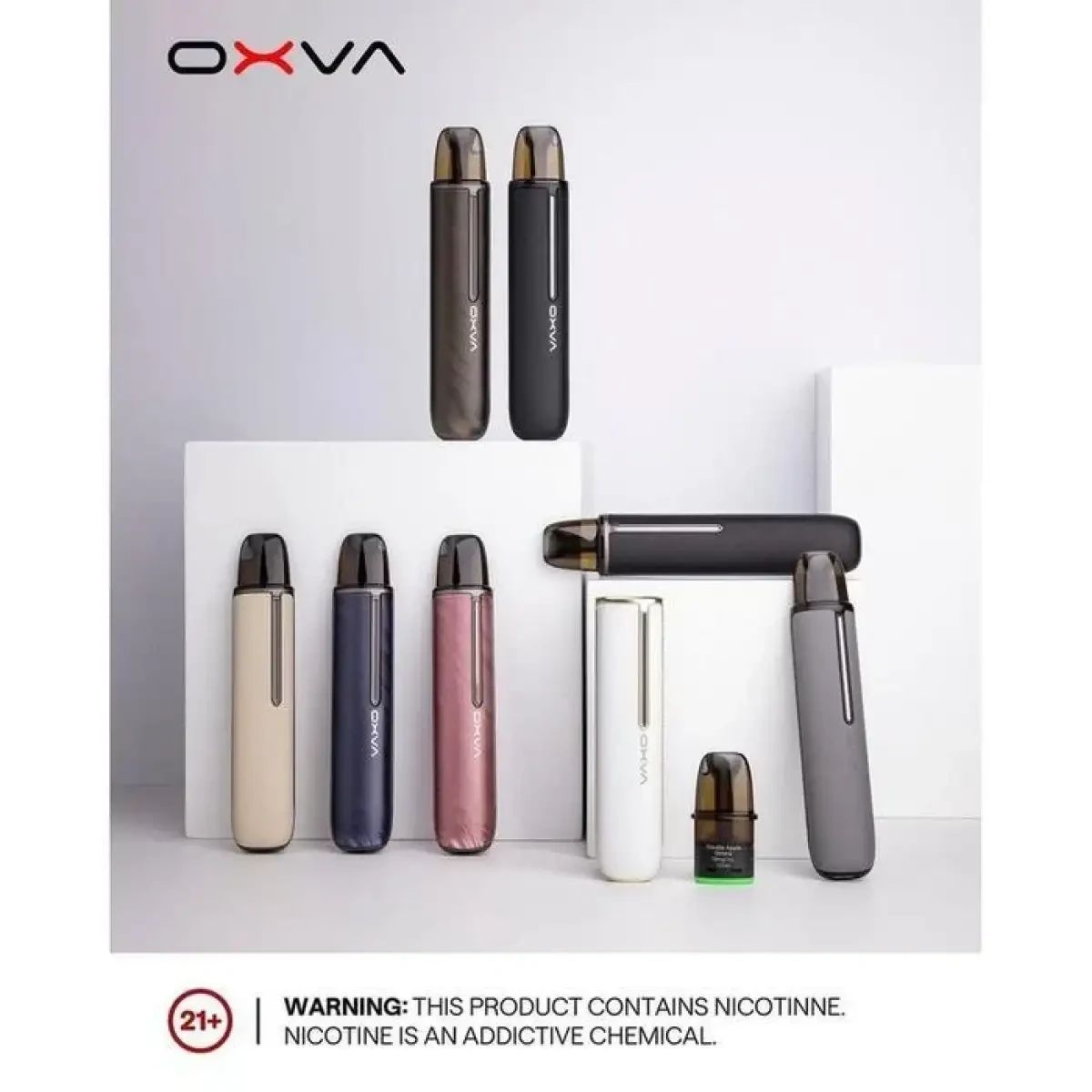 Jual Pod Vape Oxva Artio Pod Kit 15w 1000mah Authentic By Oxva - Dark ...