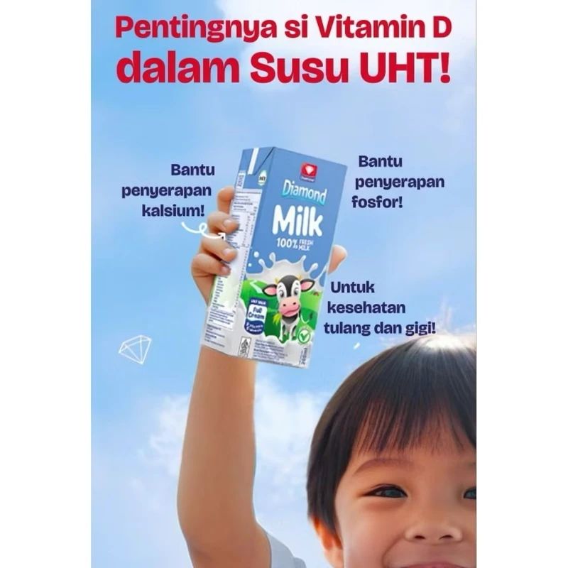Jual Susu Uht Diamond 125ml - 1 Karton Isi 40 Pcs Di Seller Megala ...