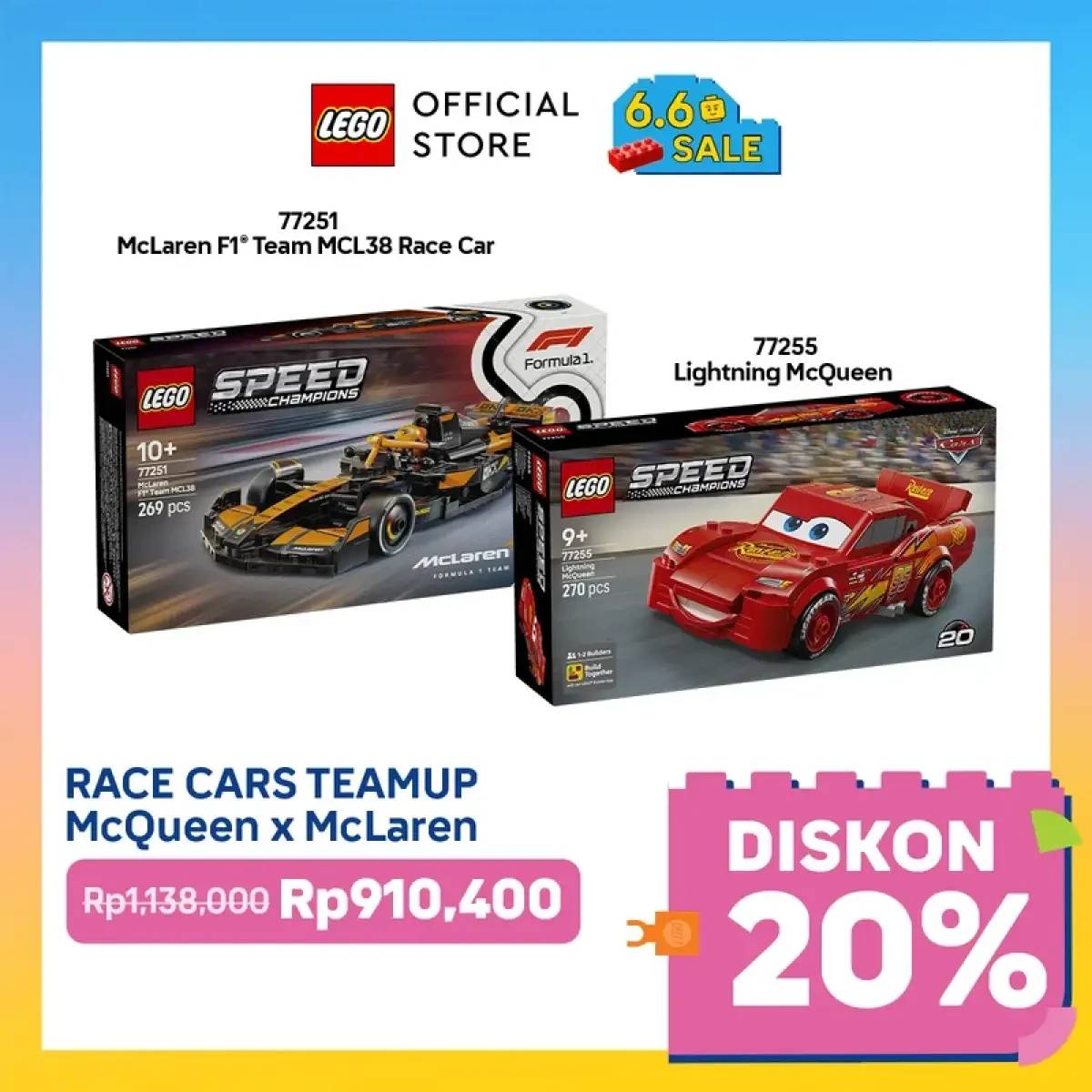 Lego Speed Champions 🔥 - Harga & Promo Terbaru Juni 2026 & Gratis Ongkir