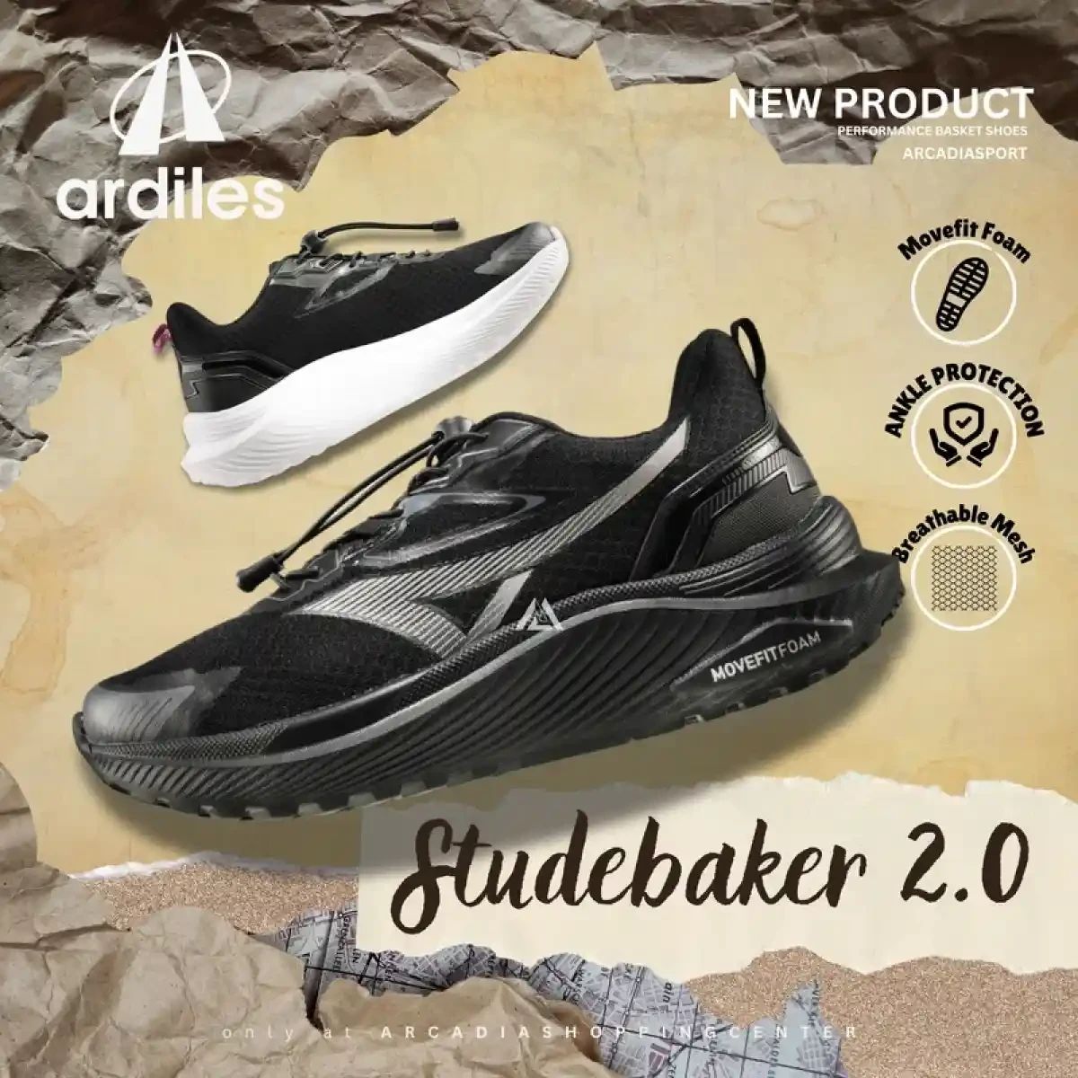 Sepatu Olahraga Pria Ardiles Gratis Ongkir 🔥 Harga Murah Juni 2026