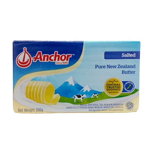 Jual ANCHOR BUTTER SALT 200 GR Halal di Seller Hypermart Cyberpark ...