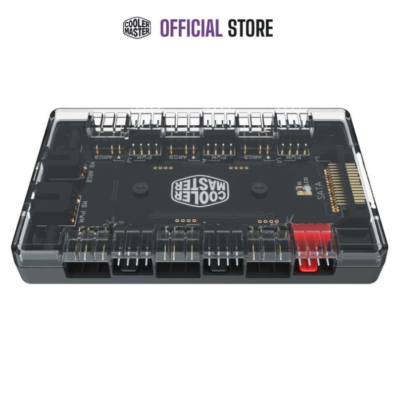 Jual Cooler Master Masterfan Argb & Pwm Hub 1 To 6 Port Di Seller ...