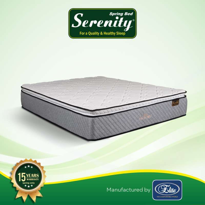 Promo Serenity Springbed Kasur Victory With Plush Top New Edition By ...