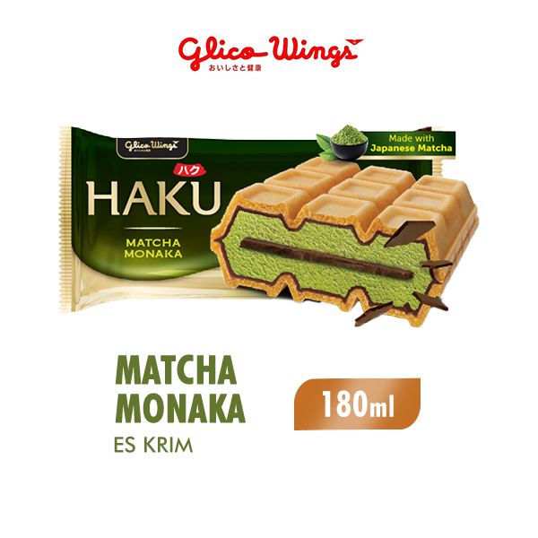 Promo Haku Monaka Matcha [180 Ml] Diskon 17% Di Seller Glico Wings Ice ...