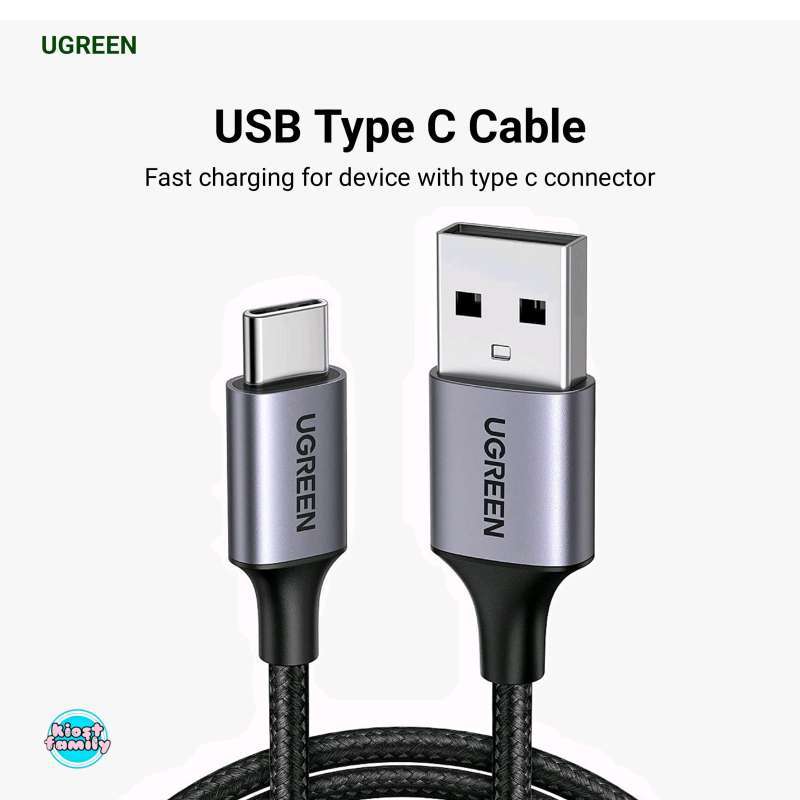 Jual Ugreen Kabel Usb 2.0 To Usb Type C 3a Fast Charging Super Data ...