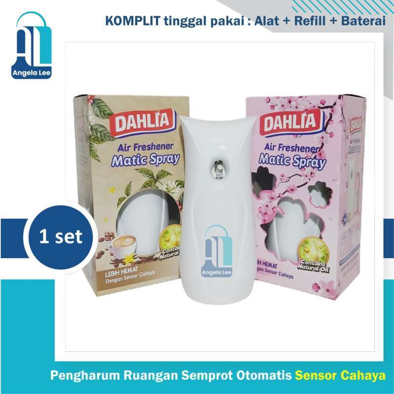Jual Pengharum Ruangan Semprot Otomatis Dahlia Matic Spray Sensor ...