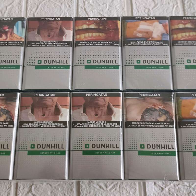Jual Rokok Dunhill International Menthol Hijau 2o Batang Di Seller Toko ...