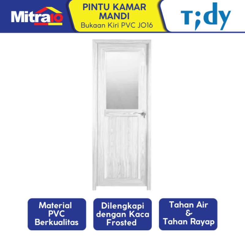 Promo Pintu - Tidy Alumix Pvc Door 2panel 70x200cm Wht R Diskon 2% Di Seller Mitra10 Official ...