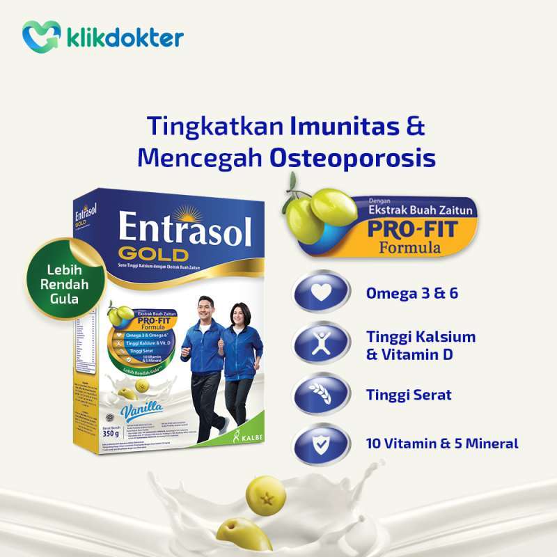 Jual Entrasol Gold Chocolate 600gr Di Seller Klikdokter Official Store ...
