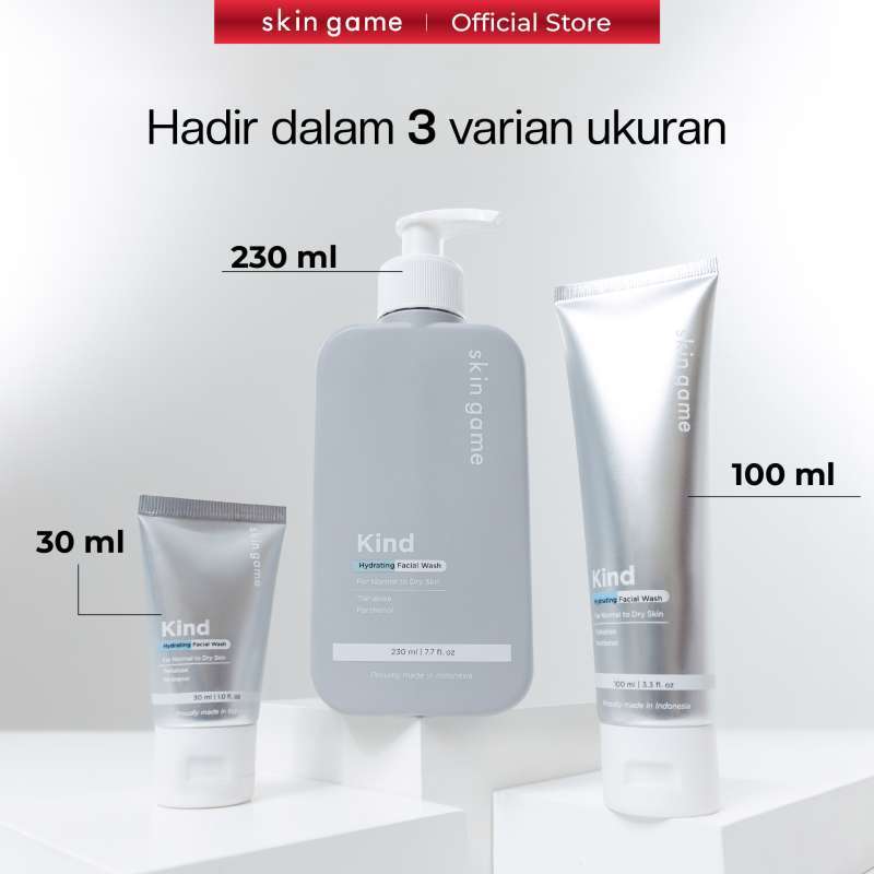 Promo Skin Game Kind Hydrating Facial Wash - Sabun Cuci Muka Low Ph ...