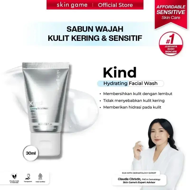 Promo Skin Game Kind Hydrating Facial Wash - Sabun Cuci Muka Low Ph ...