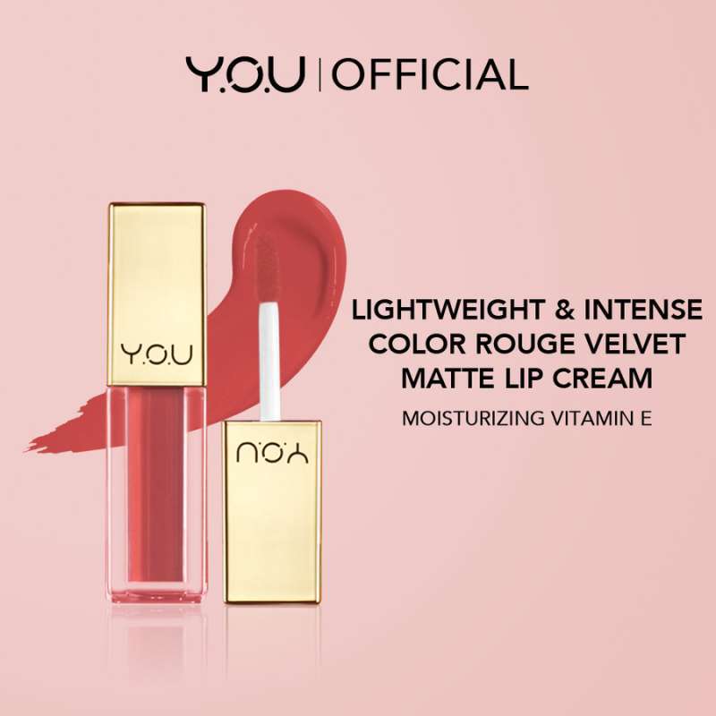 Jual You Rouge Velvet Matte Lip Cream - 17 Lace Di Seller You Beauty ...