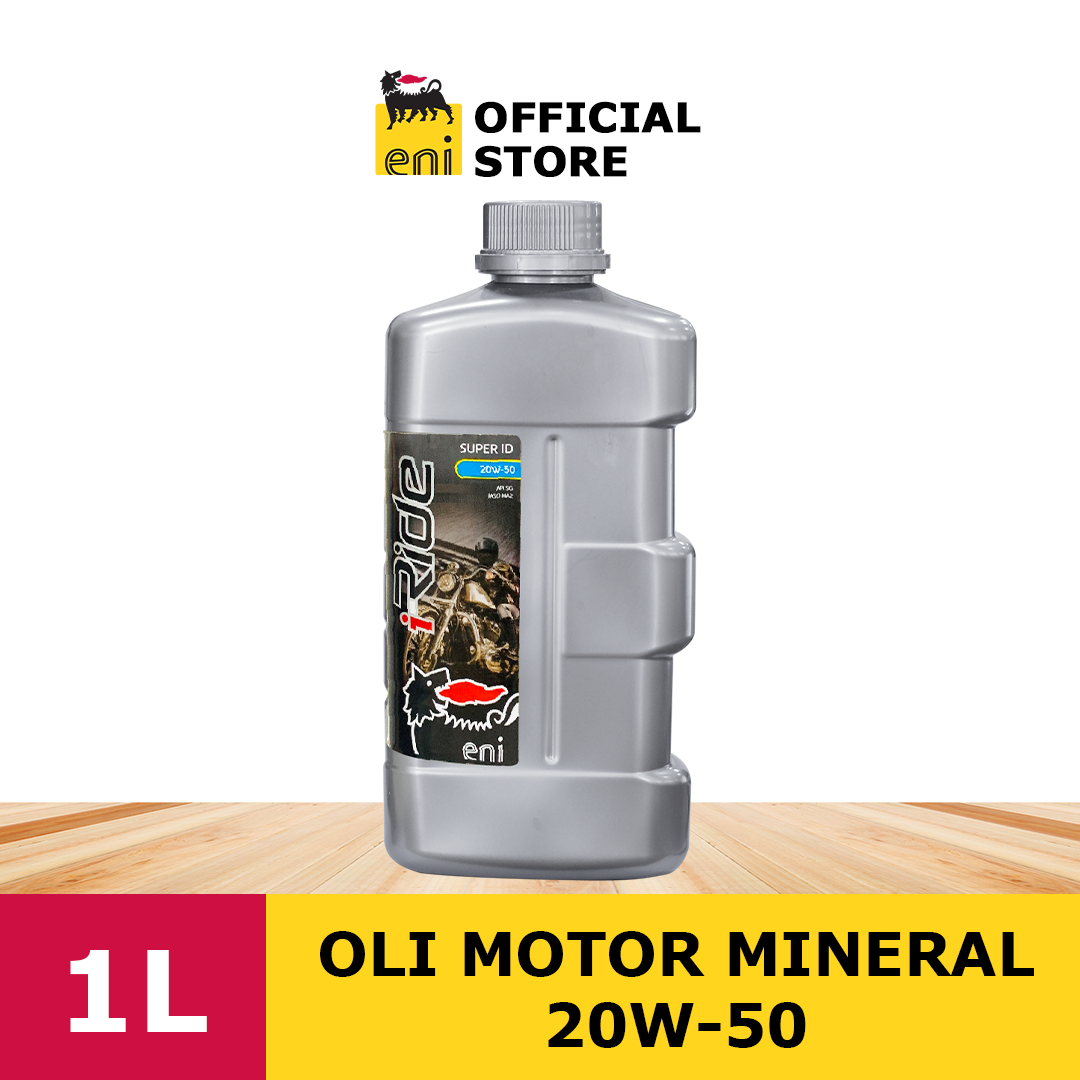 Jual Oli Motor ENI i-Ride Moto 4T Super ID 20W-50 - 1 Liter di Seller ...
