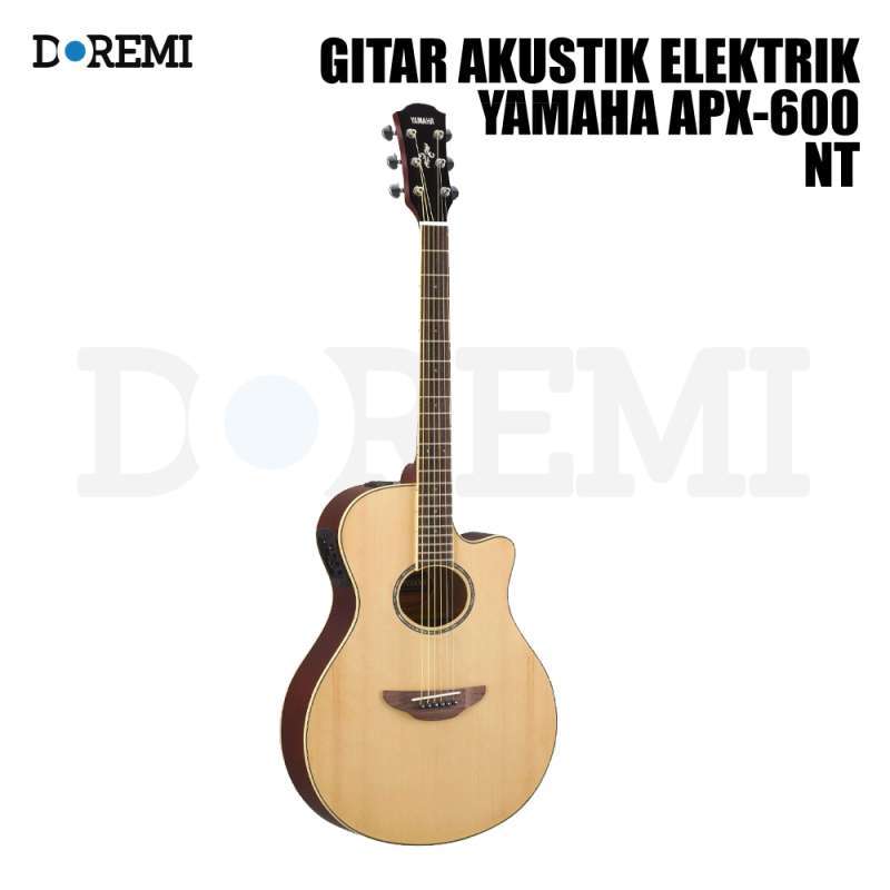 Jual Yamaha APX-600 Electric Acoustic Guitar - Natural di Seller Doremi ...