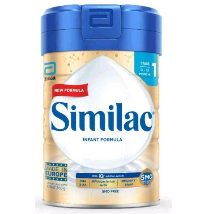 Jual Abbott Similac Singapore Infant Formula Stage 1 850g di Seller ...