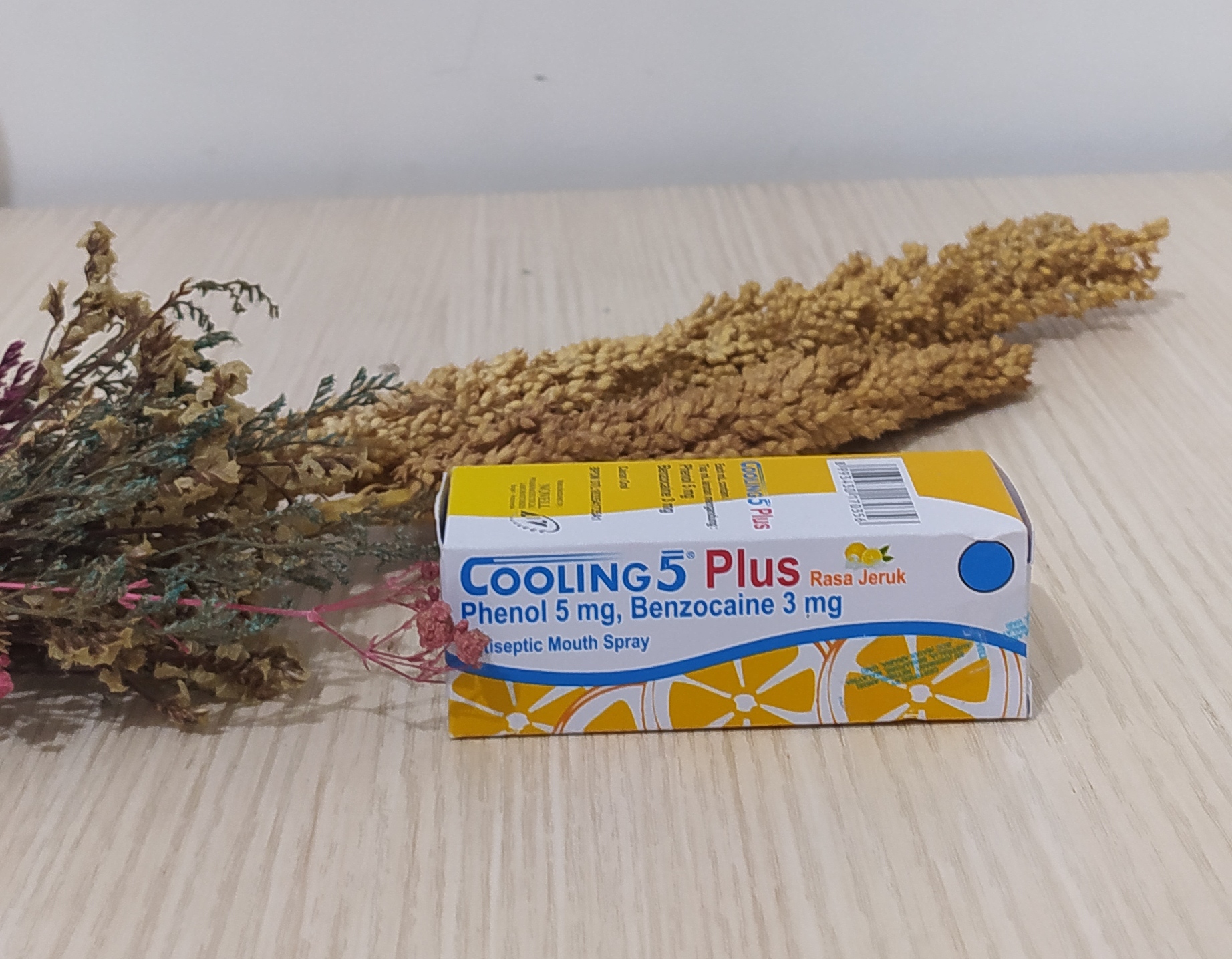 Jual Cooling 5 Plus Spray Rasa Jeruk Obat Sakit Gigi,antiseptik,radang ...