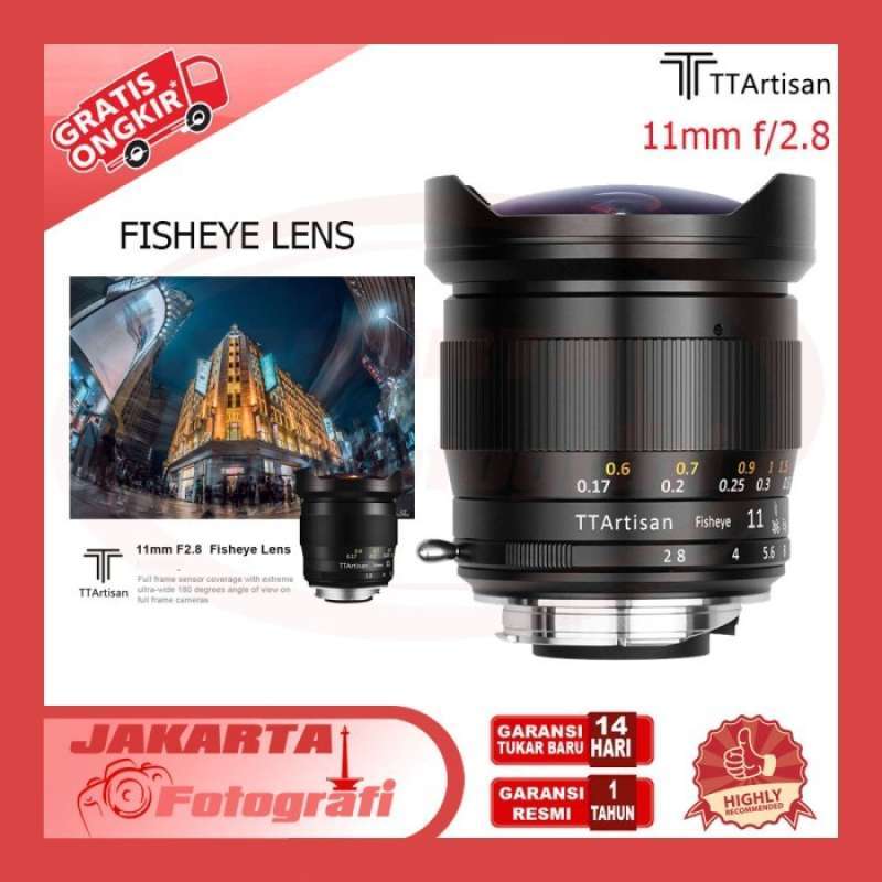 Jual Ttartisan 11mm F2.8 Lens For Full Frame Fish Eye Canon - Sony - Nikon Di Seller Jakarta ...
