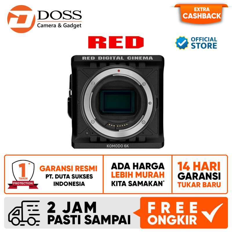 Jual Doss Red Digital Cinema Komodo 6k Digital Cinema Camera - Red ...