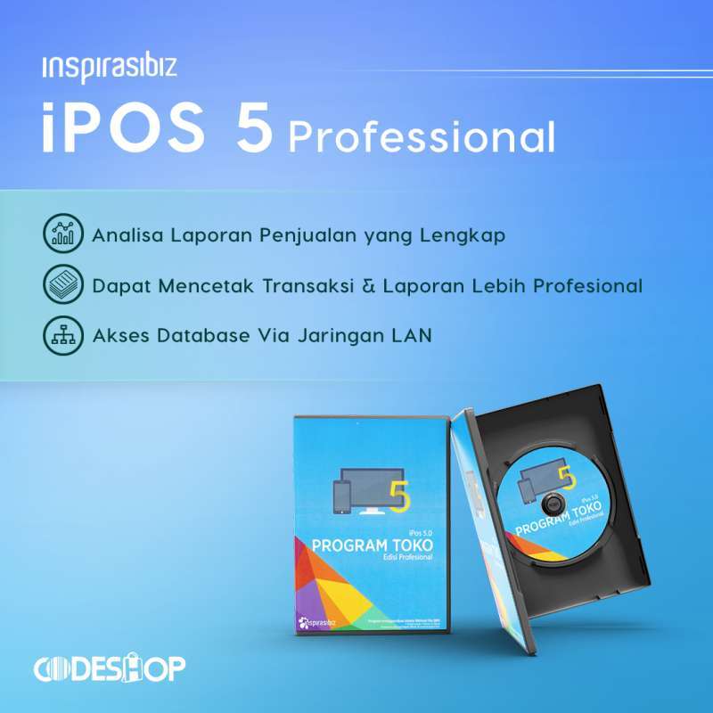 Jual Program Toko Ipos 5 Pro / Professional Software Kasir Di Seller Toko Kasir Official - Menur ...