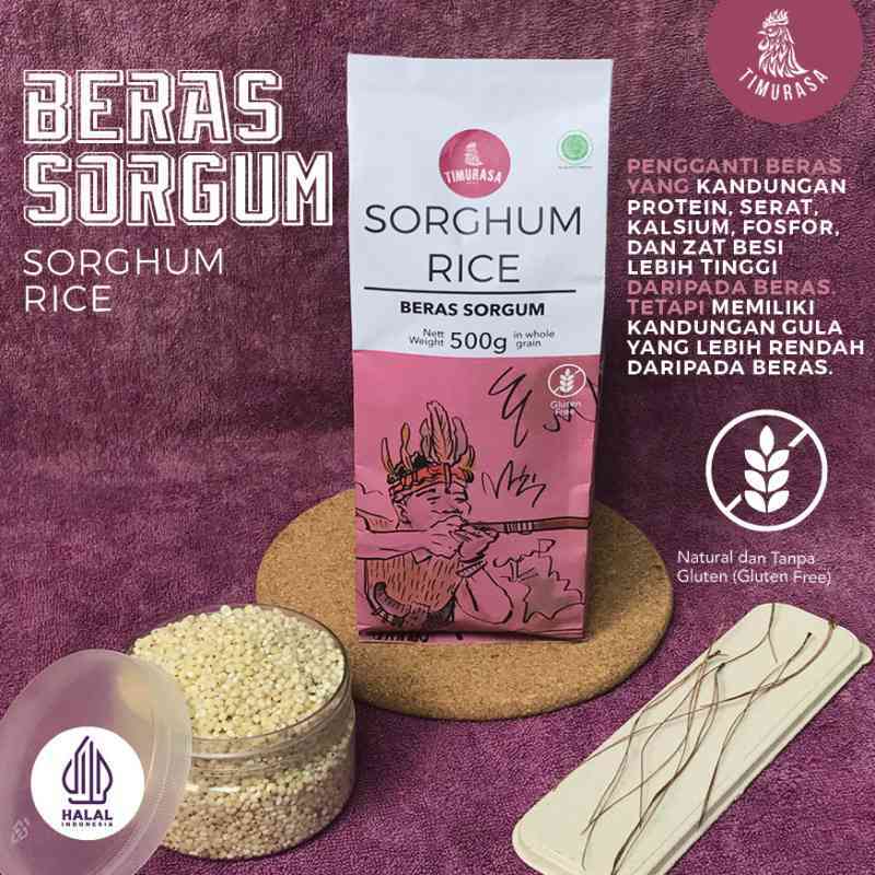 Jual Beras Sorgum - Sorghum Rice Timurasa - 500gr di Seller TIMURASA ...