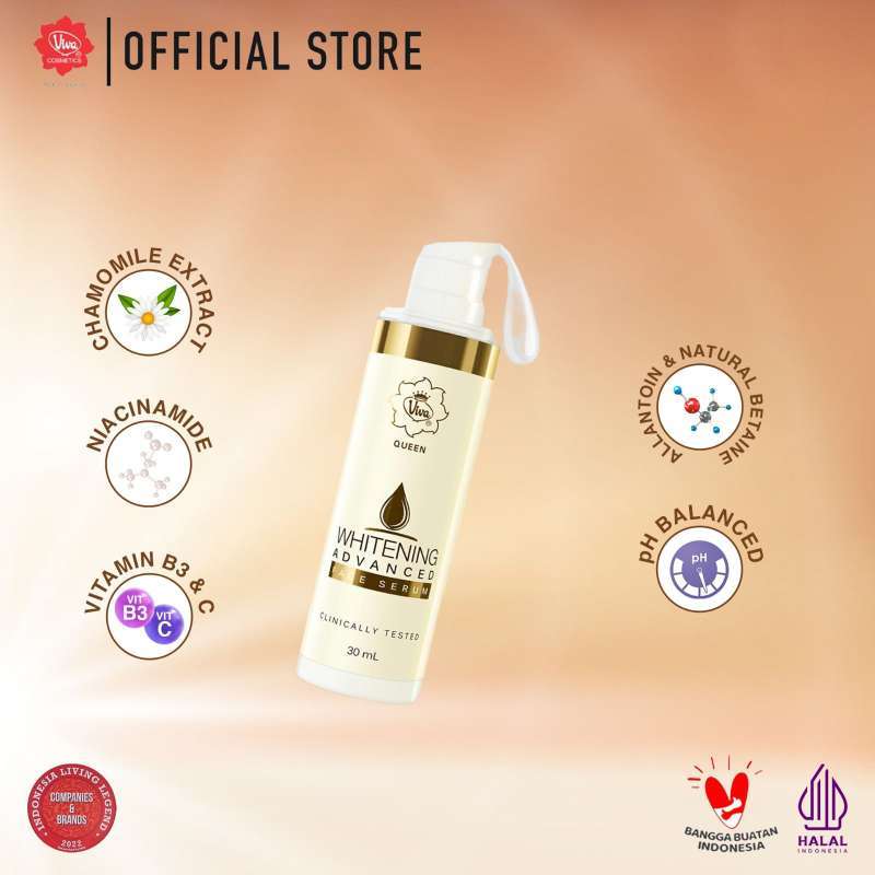 Jual Viva Queen Whitening Advanced Face Serum (30ml - With Niacinamide ...