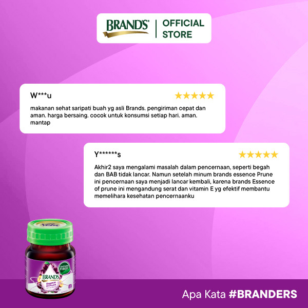 Jual Brand's Saripati Buah Prune [42 Gr X 1 Botol] Di Seller Brand's ...