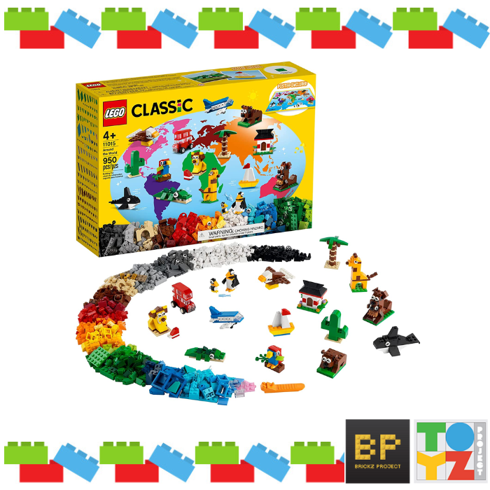Jual Lego Classic 11015 Around The World Di Seller Brickz Project ...