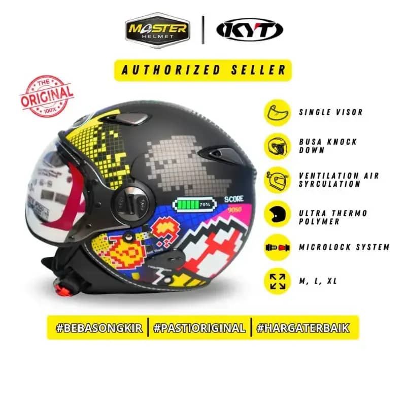 Jual Helmet Kyt Terlengkap dan Terbaru - Harga Helm Mei 2026 | Blibli