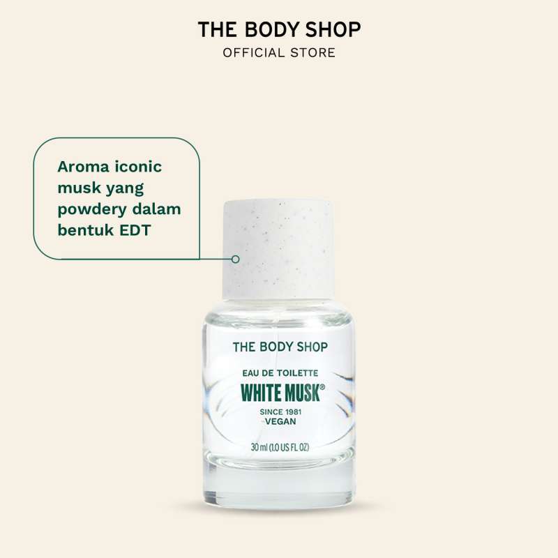 Jual The Body Shop New White Musk® Eau De Toilette 30ml Di Seller The Body Shop Official Store ...