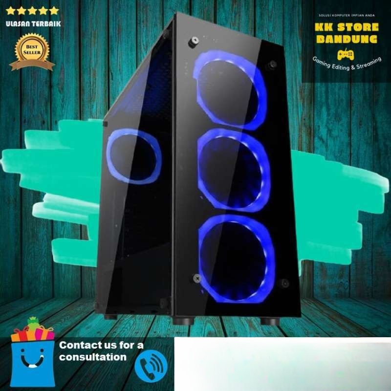 Jual Casing Pc Gaming Case Infinity Vesta | Enlight Vesta Tempered ...