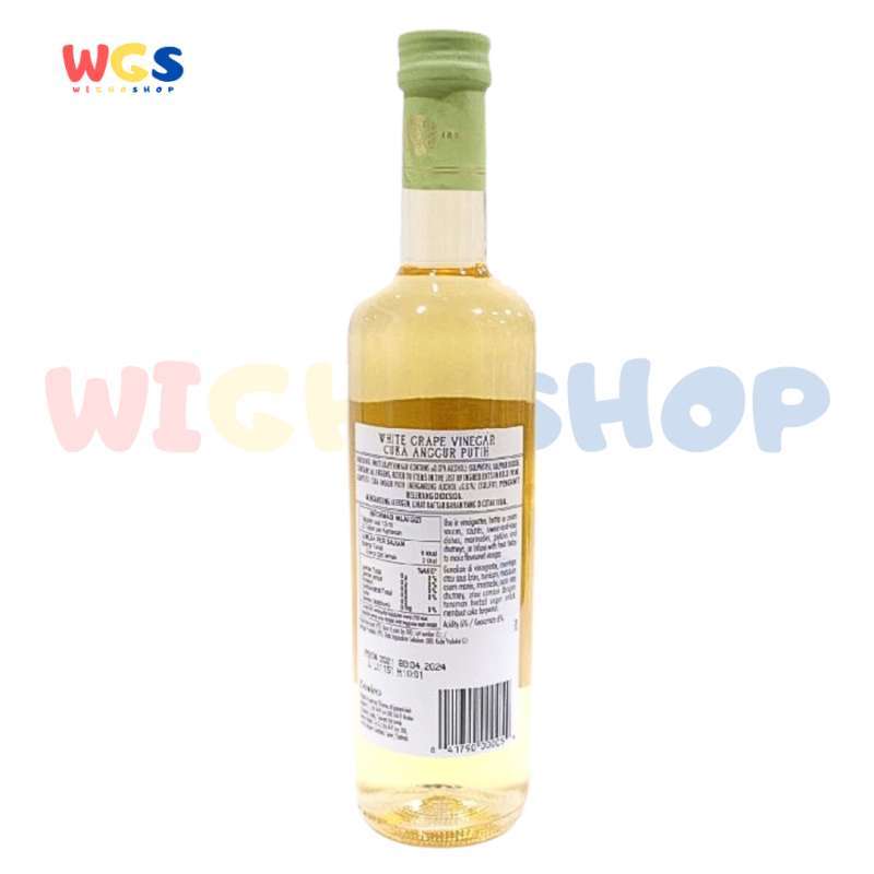 Jual Bertolli White Grape Vinegar Cuka Anggur Putih 500 Ml Di Seller ...