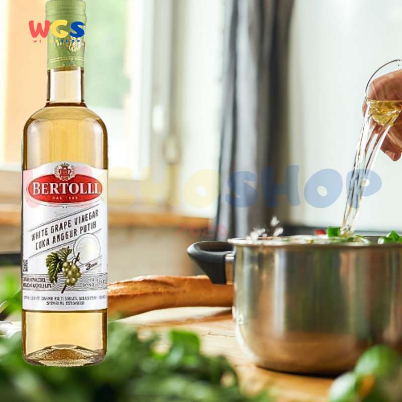 Jual Bertolli White Grape Vinegar Cuka Anggur Putih 500 Ml Di Seller ...