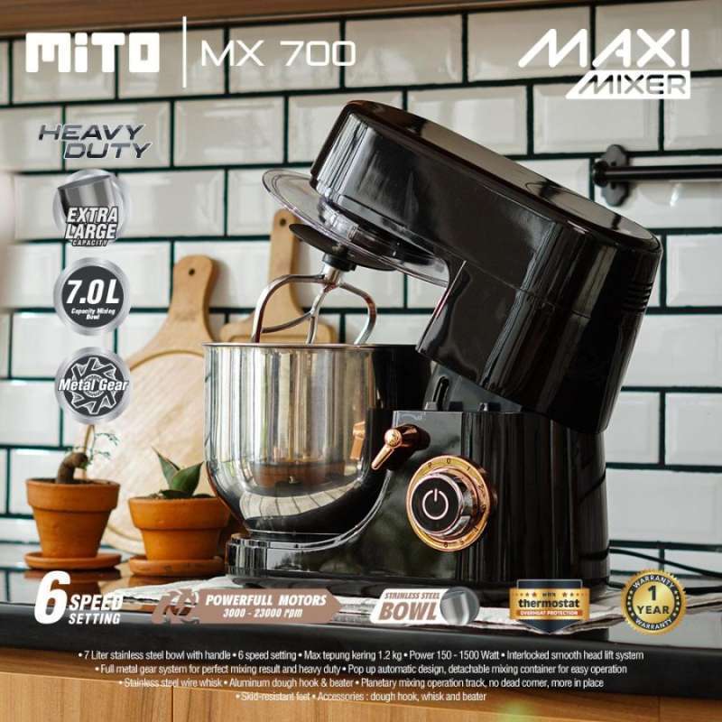 Daftar Harga Mito Maxi Mixer Mx700 🔥 Original & Spesifikasi Lengkap Mei ...