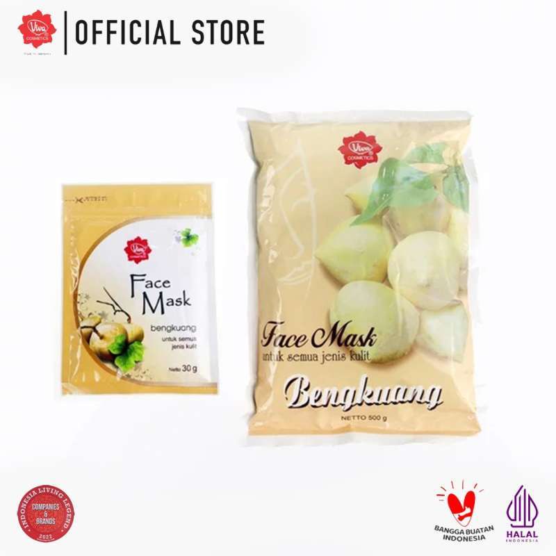 Promo Viva Face Mask Bengkuang (30gr) Diskon 26% Di Seller Viva ...