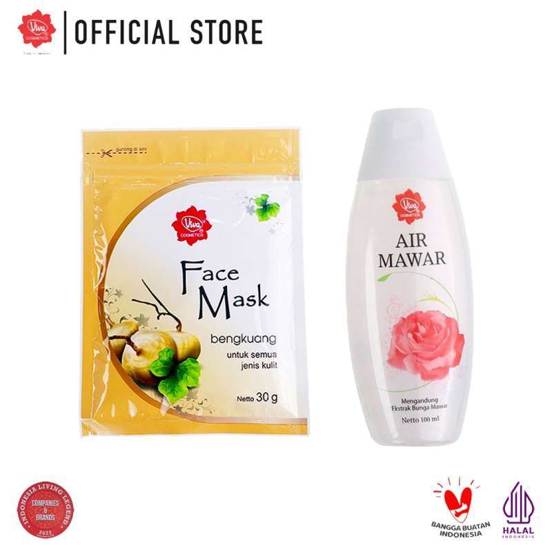 Promo Viva Face Mask Bengkuang (30gr) Diskon 26% Di Seller Viva ...