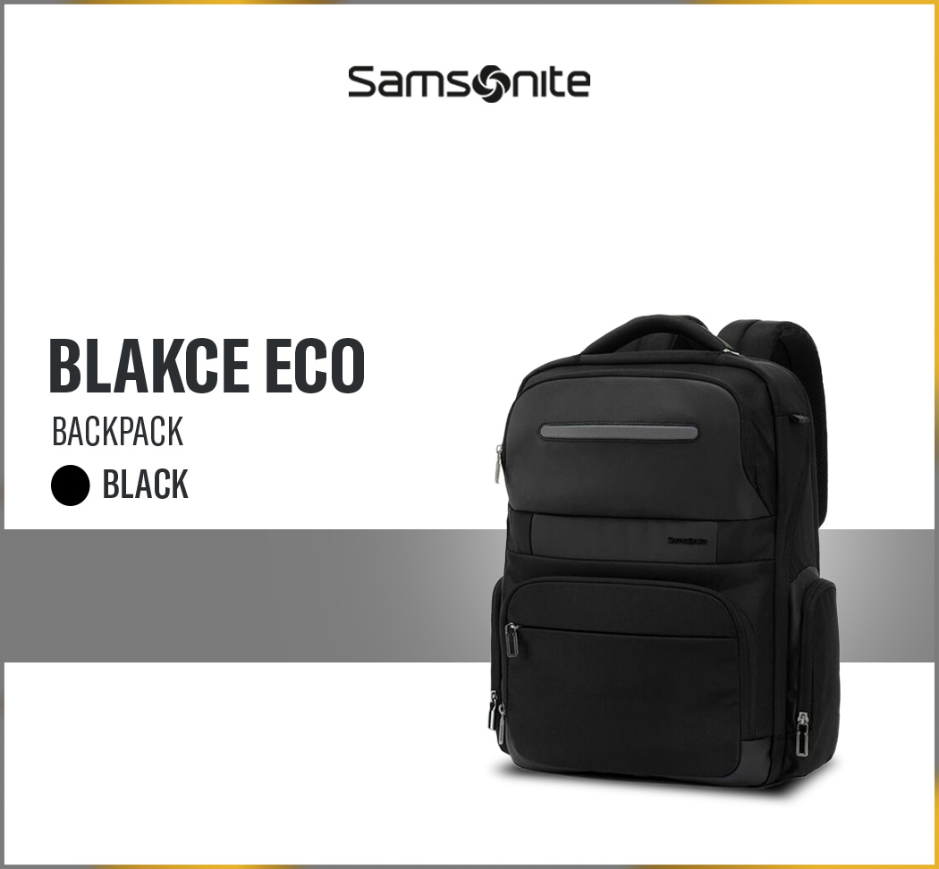 Jual Samsonite Blakce Eco Backpack Iii Tcp - Black Di Seller House Of ...