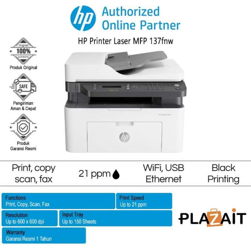 Jual Hp Printer Mfp137 Original Murah - Harga Diskon Juli 2024 | Blibli