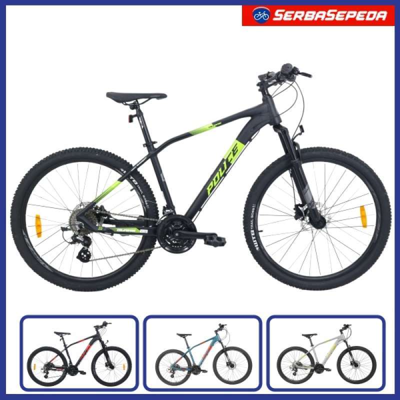 Jual Sepeda Mtb - Sepeda Police California Nl 27.5 Inci - Hitam Hijau ...