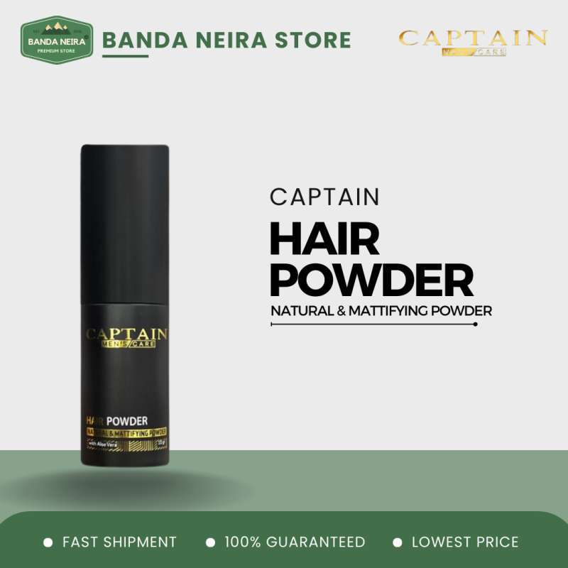Jual Captain Hair Styling Powder di Seller Banda Neira Official Store ...