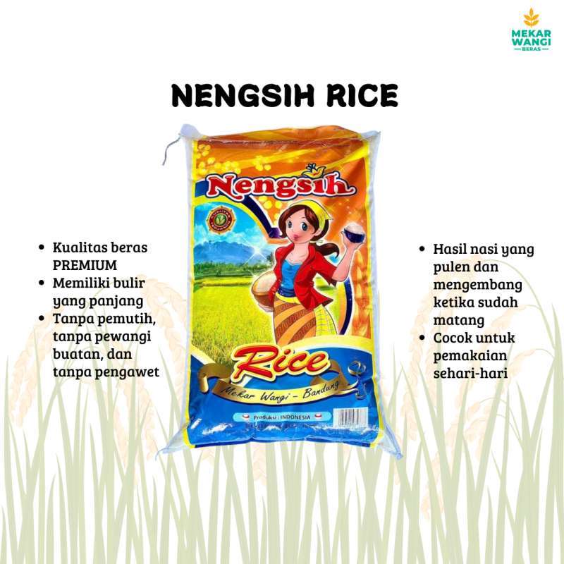 Jual Beras Nengsih 25 Kg Terdekat 🏷️ Harga Grosir Murah Terupdate Hari ...