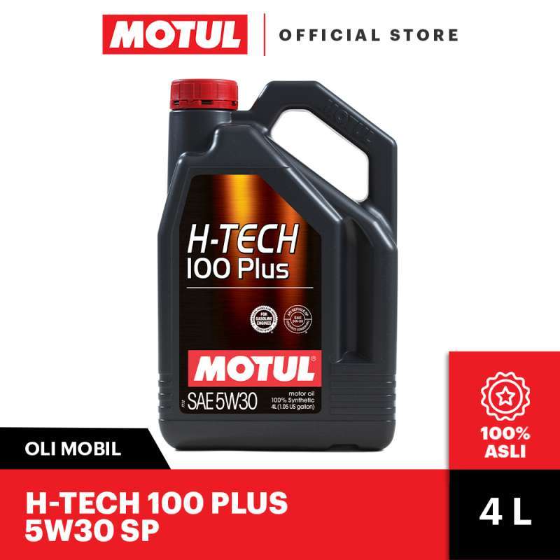 Promo Motul Oli Mobil H-tech 100 Plus 5w30 4l Diskon 8% Di Seller Motul ...