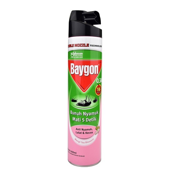 Jual Baygon Aerosol Tea Blossom 600ml Di Seller Hypermart Palopo ...