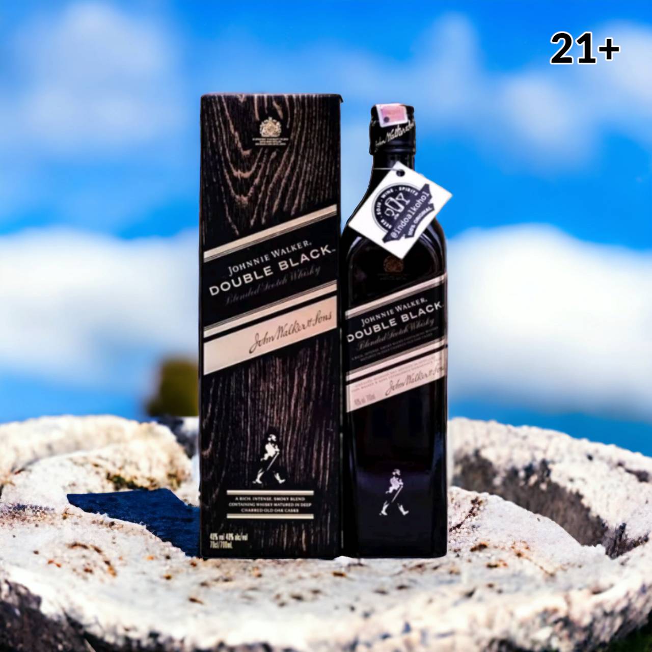 Promo Johnnie Walker Double Black Label 700ml - Scotch Whisky - INDOALKOHOL Original 100% Diskon ...