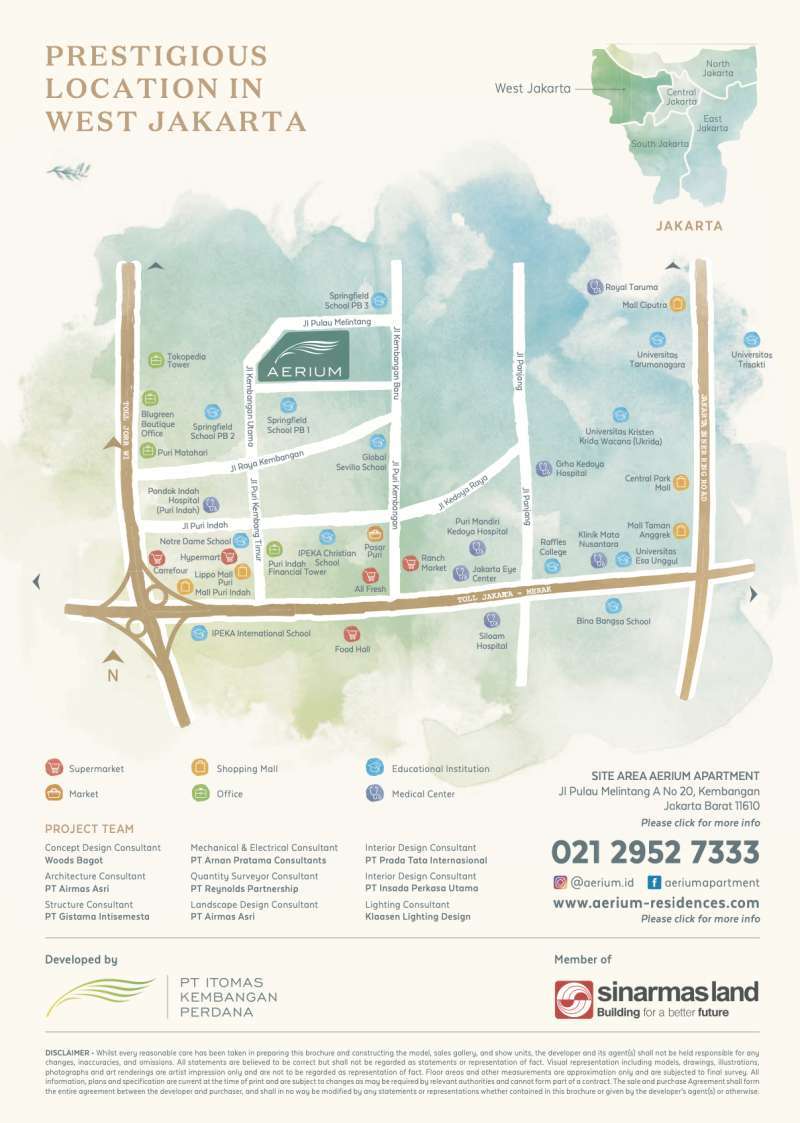 Jual Sinar Mas Land - Aerium Apartement [booking Fee] Di Seller Sinar Mas Land - Kembangan Utara ...