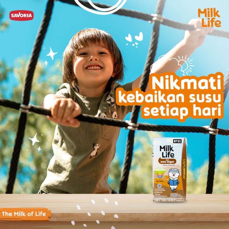 Promo Bandung - Milklife Uht Kids Classic Chocolate Milk - Susu Rasa ...