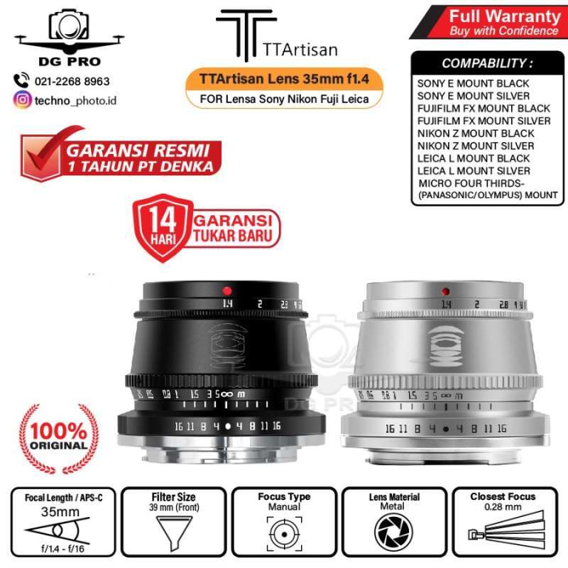 Daftar Harga Lensa 7 Artisan Fuji 💯 Original & Spesifikasi Lengkap ...